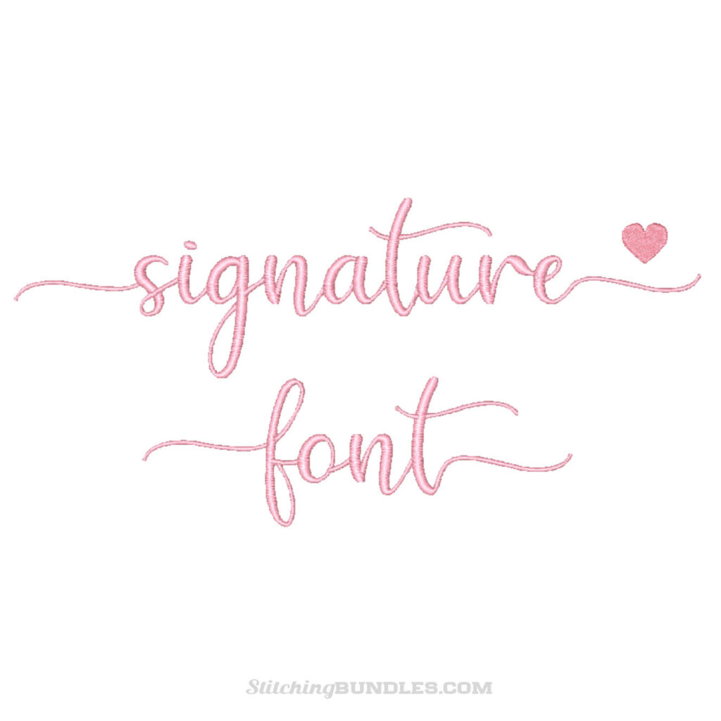Hello Signature | Stitching Bundles